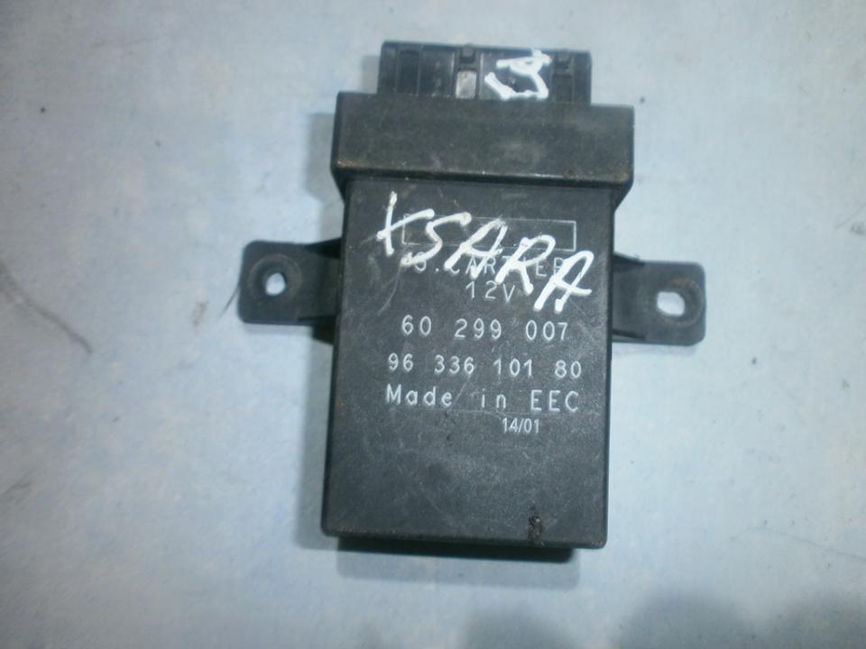 9633610180 60299007 Blower Fan Regulator (Fan Control Switch Relay ...