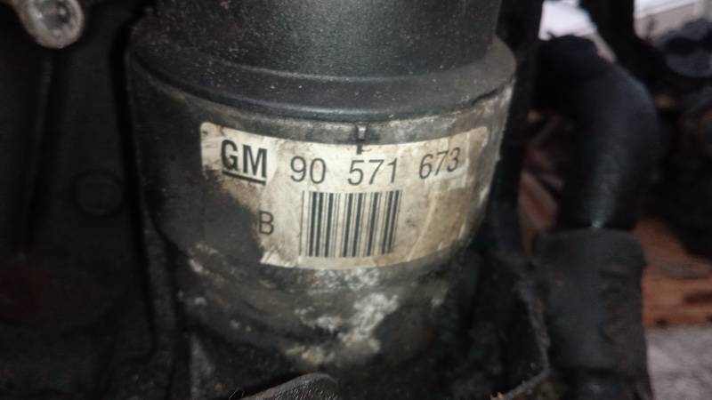 90571673 Oil Filter Housing (oil filter cooler) Opel Vectra 2003 2.2L ...