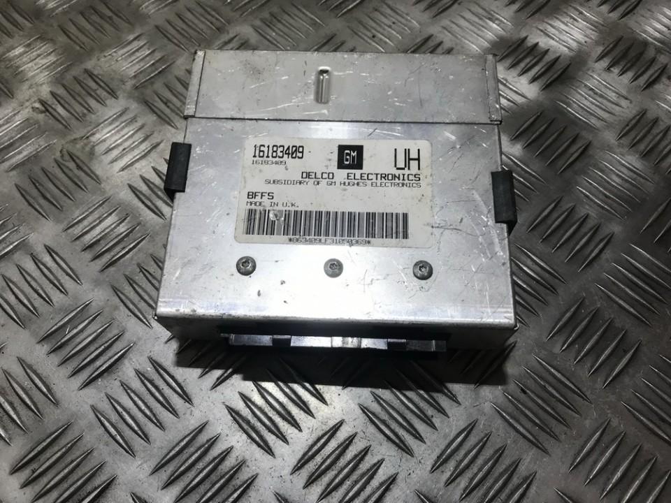 16183409 16183409 ECU Engine Computer (Engine Control Unit) Opel Astra ...