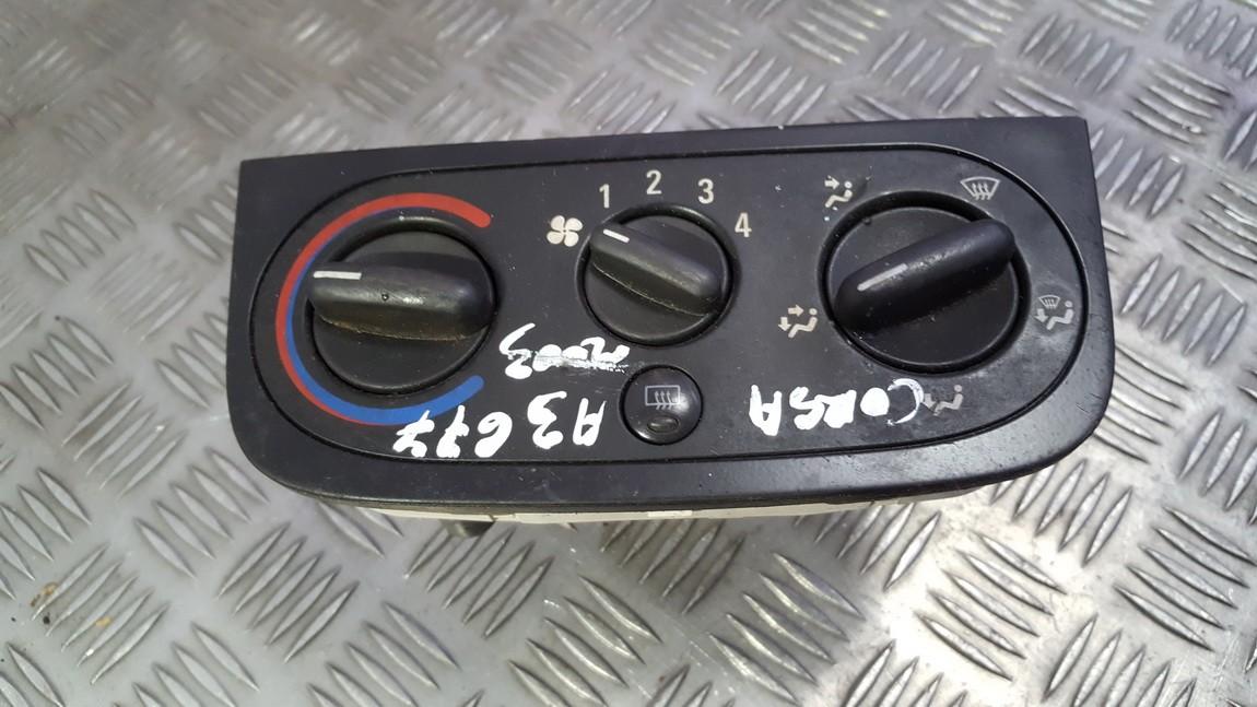 031108XACV 006516P Climate Control Panel (heater control switches) Opel ...