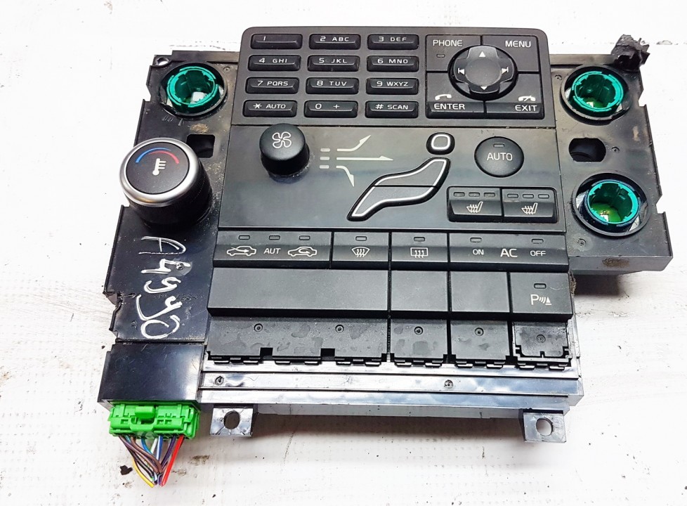 30782903 Volvo XC 60 2009 Climate Control Panel (heater control ...