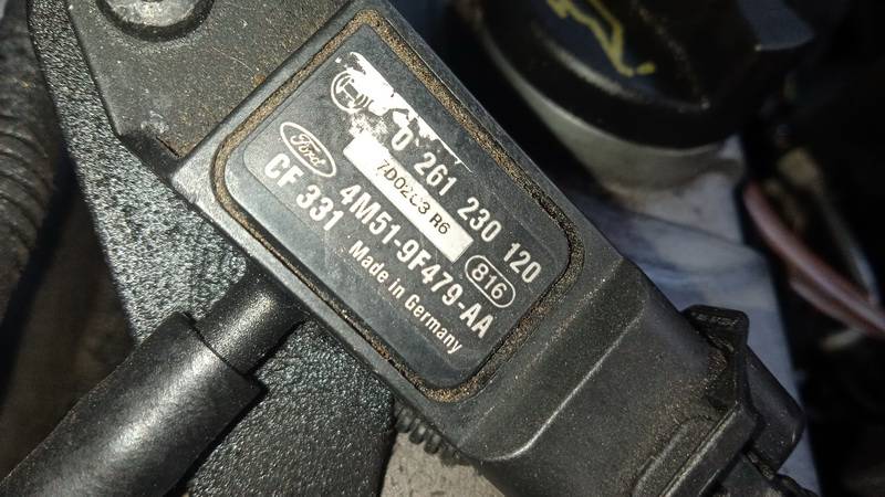 0261230120 4M51-9F479-AA DPF Pressure Sensor (DPF Exhaust Differential ...