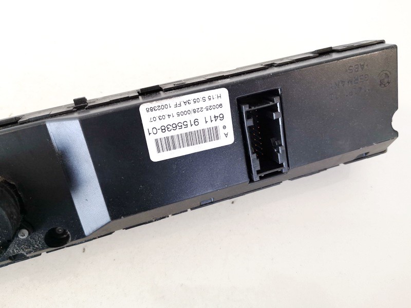 6411915563801 64119155638-01, 90025-228 Climate Control Panel (heater ...