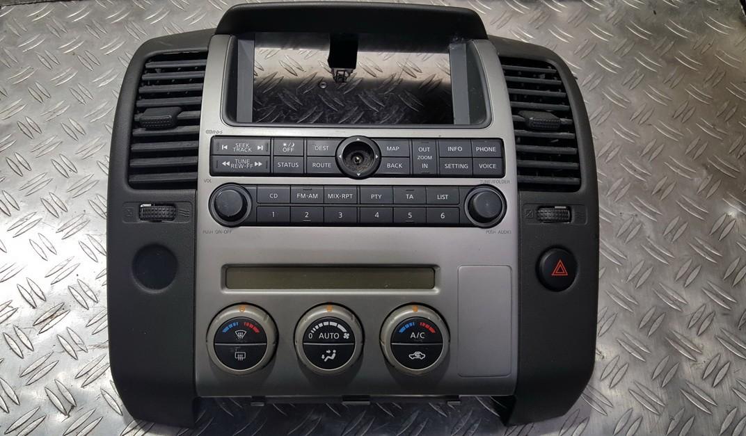 27500EB56C 081820062325 Climate Control Panel (heater control switches ...