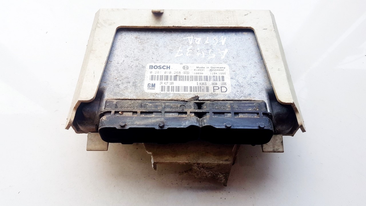 0281010268 24417169 ECU Engine Computer (Engine Control Unit) Opel ...