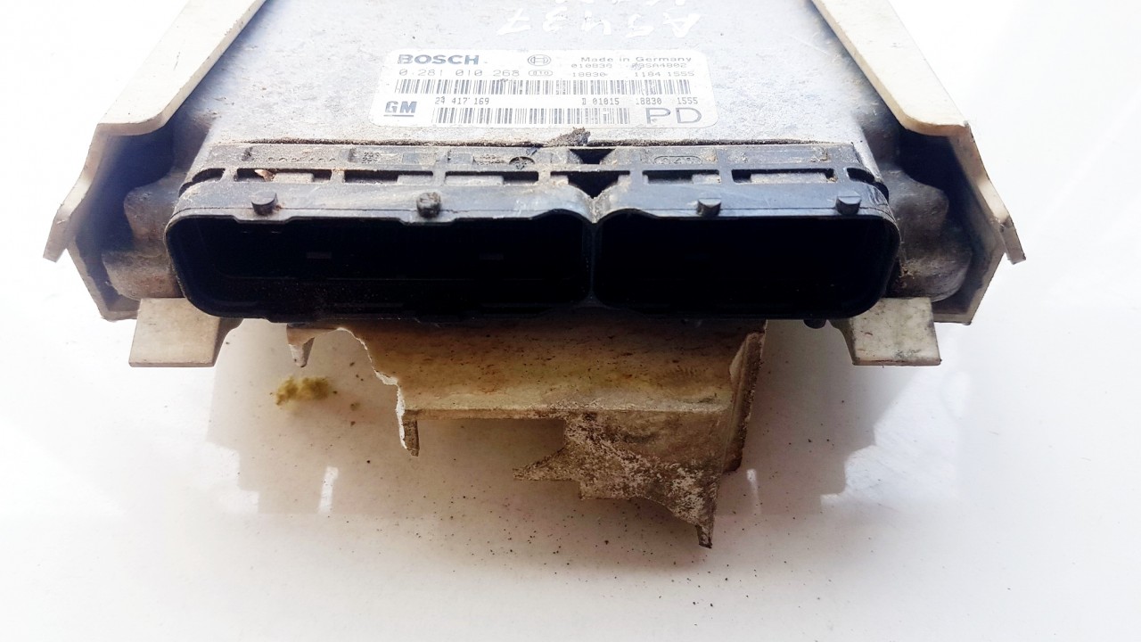 0281010268 24417169 ECU Engine Computer (Engine Control Unit) Opel ...