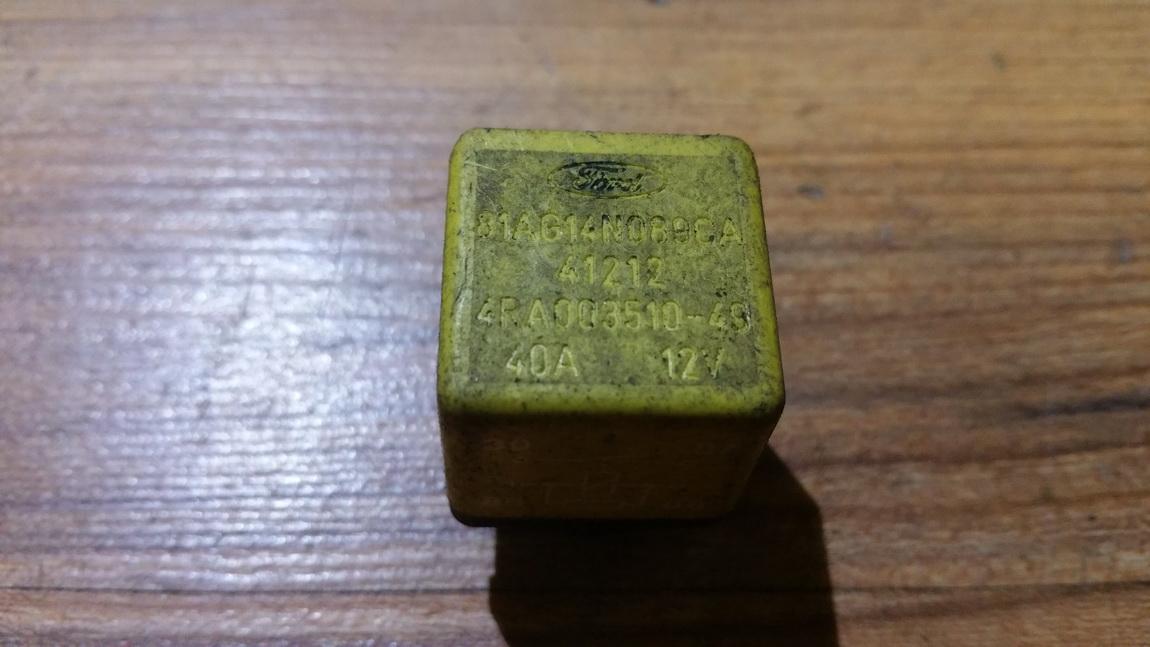 81ag14n089ca 4ra00351049, 4ra003510-49 Relay module Ford Sierra 1990 2 ...