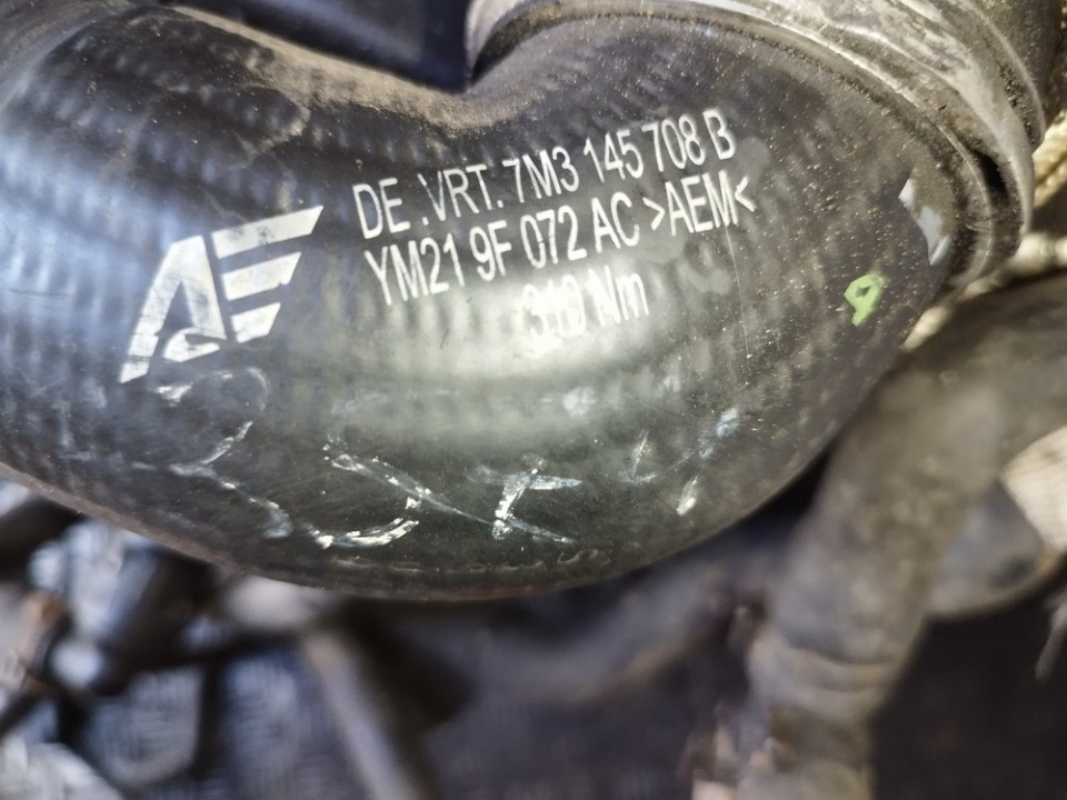 7m3145708b ym219f072ac TURBO INTERCOOLER PIPE HOSE Ford Galaxy 2001 1 ...