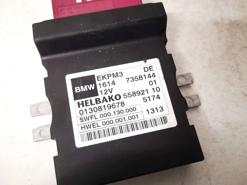 16147358144 55892110 Fuel Pump Relay BMW 5-Series 2012 15EUR ...