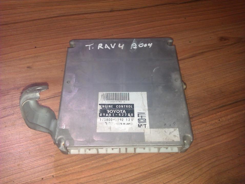 8966142780 ECU Engine Computer (Engine Control Unit) Toyota RAV-4 2004 ...