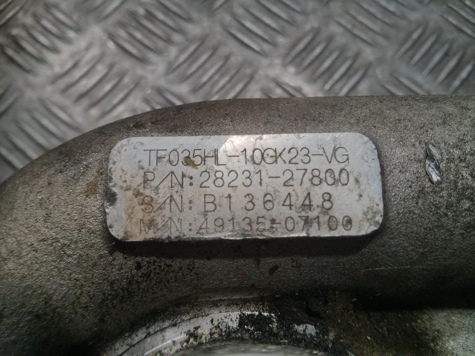 2823127800 B136448, 49135-07100, 4913507100 Turbo Turbocharger Hyundai ...