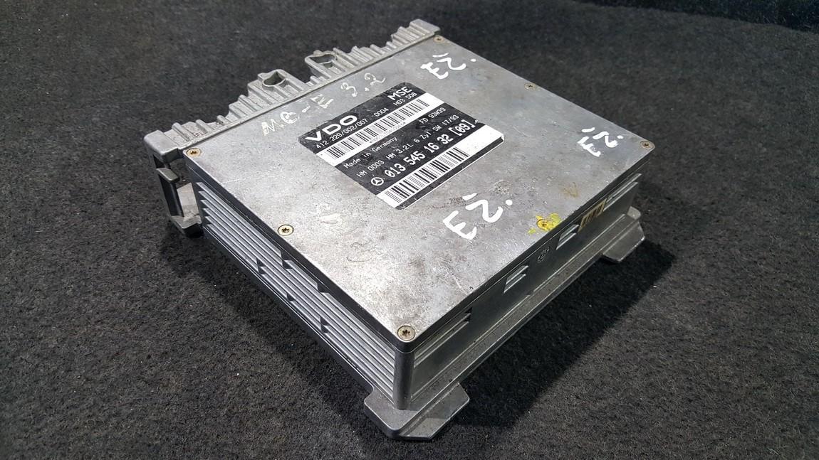 0135451632 ECU Engine Computer (Engine Control Unit) Mercedes-Benz E ...