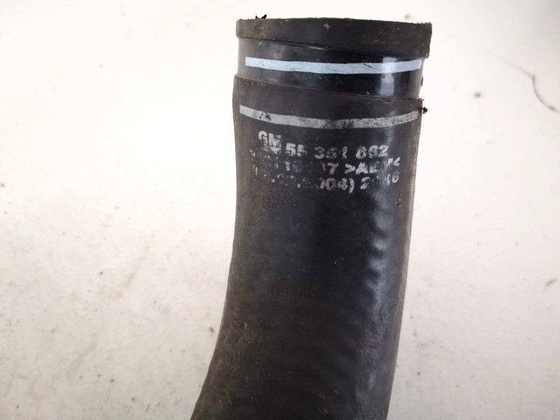 55351862 used TURBO INTERCOOLER PIPE HOSE Opel Astra 2005 1.7L ...