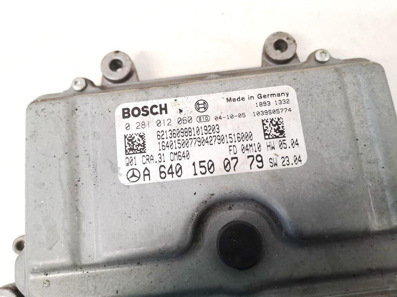 a6401500779 0281012060 ECU Engine Computer (Engine Control Unit ...