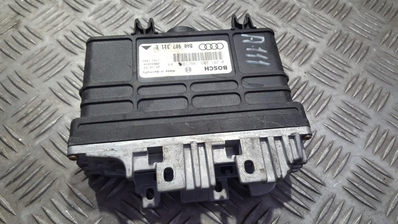 8a0907311e 0261203196/197 ECU Engine Computer (Engine Control Unit ...
