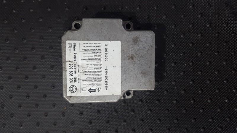 1C0909605F 5WK43131 Airbag crash sensors module Volkswagen Sharan 2001 ...
