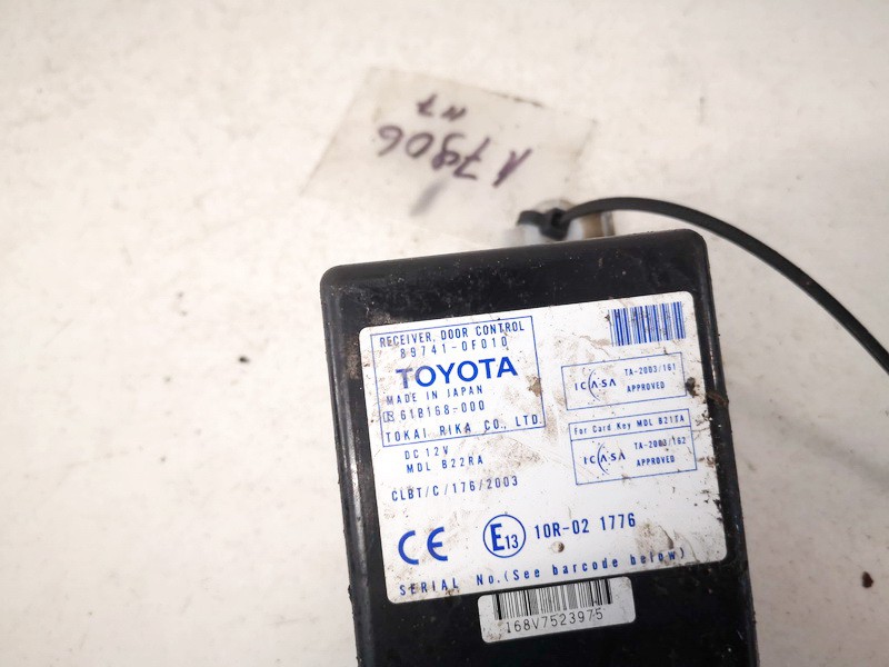 897410f010 89741-0f010 Door control relay (DOOR CONTROL UNIT MODULE ECU ...