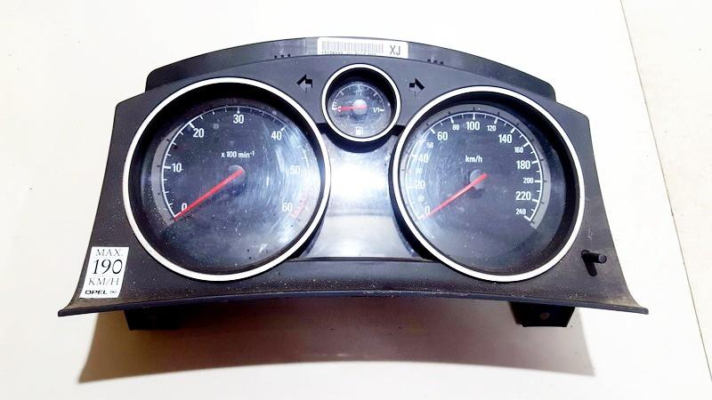a2c3024890 13225988 Speedometers - Cockpit - Speedo Clocks Instrument Opel Astra 2006 1.9L ...