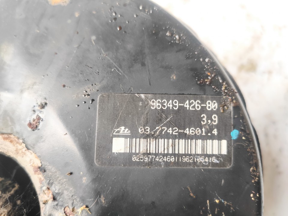 9634942680 96349-426-80 Brake servo - booster (Servo brake) Peugeot 206 ...