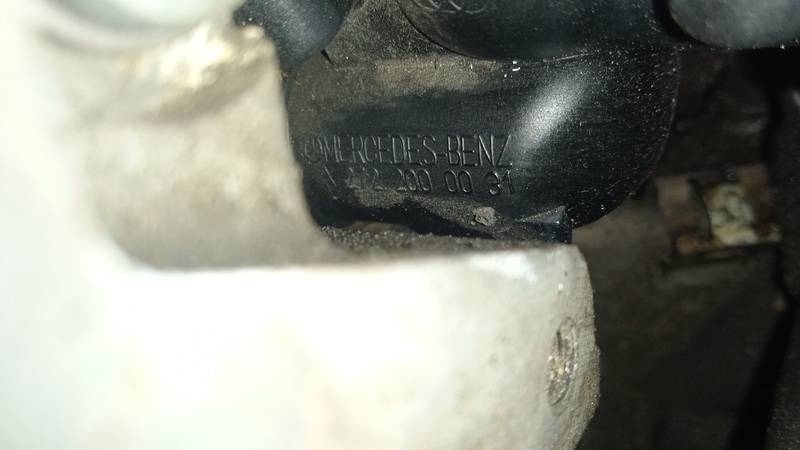 A2722000031 Auxiliary Coolant Water Pump (Heater Core Control Valve ...