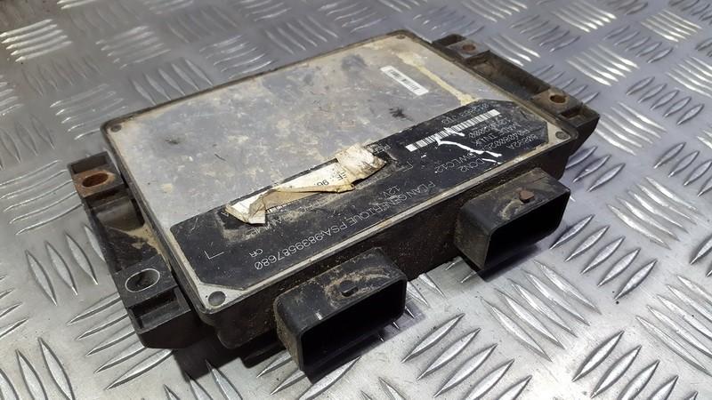 9839587680 Citroen Berlingo 2000 ECU Engine Computer (Engine Control ...