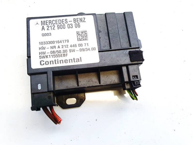 a2129000306 1033300164179, a2124460071 Fuel Pump Relay Mercedes-Benz E ...