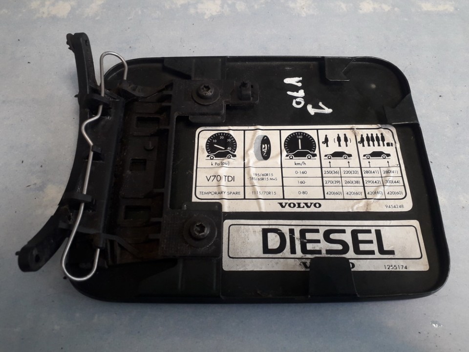 1255174 9454248 Fuel door Gas cover Tank cap (FUEL FILLER FLAP) Volvo ...