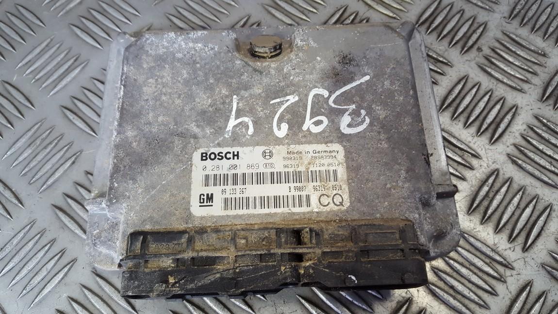 09133267 gm09133267, 0281001869 ECU Engine Computer (Engine Control ...