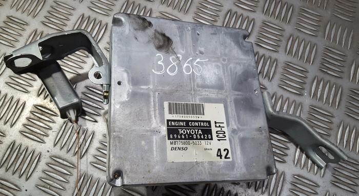 8966105420 89661-05420, MB175800-5033 ECU Engine Computer (Engine ...