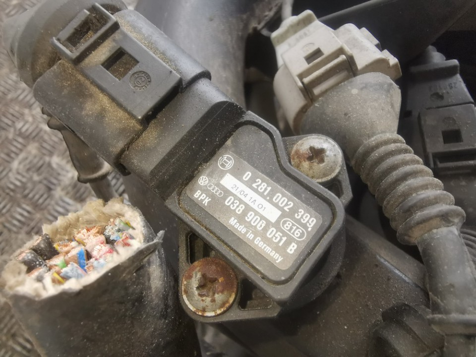 0281002399 038900051b Air Pressure MAP Sensor Manifold Boost Audi A4 ...