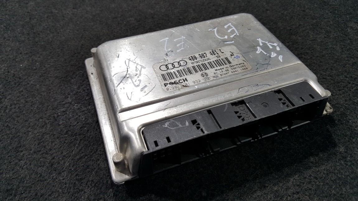 4B0907401L 0281001932, 28RTE283 ECU Engine Computer (Engine Control ...