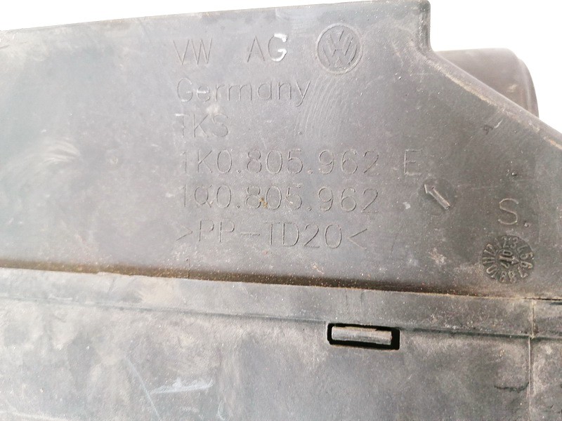 1K0805962E USED Air Intake Panel Skoda Octavia 2007 1.9L - EIS01705091 ...