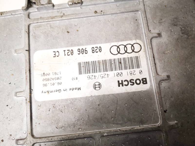 028906021ce 0281001425 ECU Engine Computer (Engine Control Unit) Audi ...