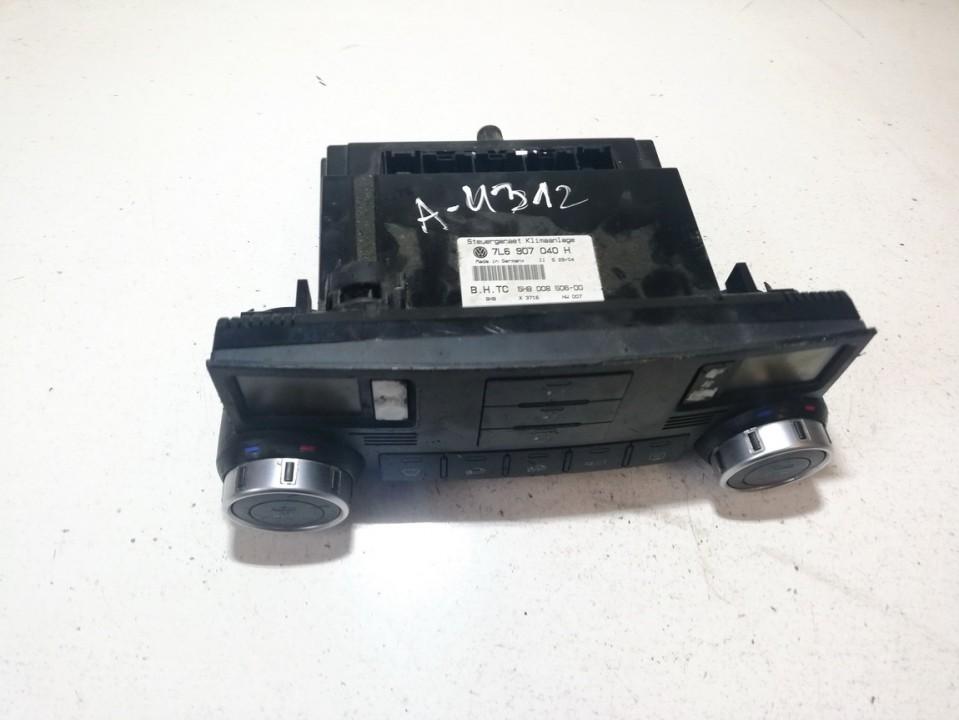 7l6907040 5hb008506-00, Climate Control Panel (heater control switches ...