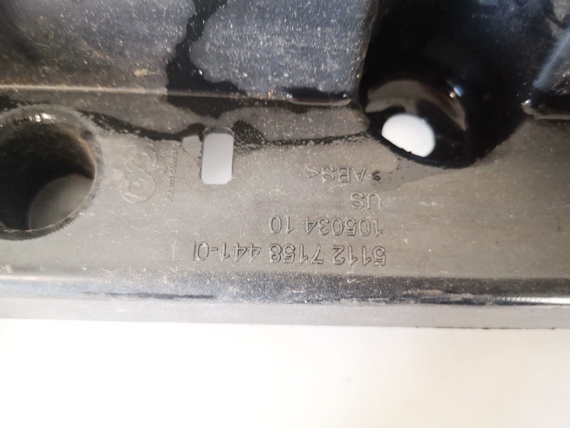 51127158441 51127158441-01 Rear Bumper mounts (BUMPER BRACKET) right ...