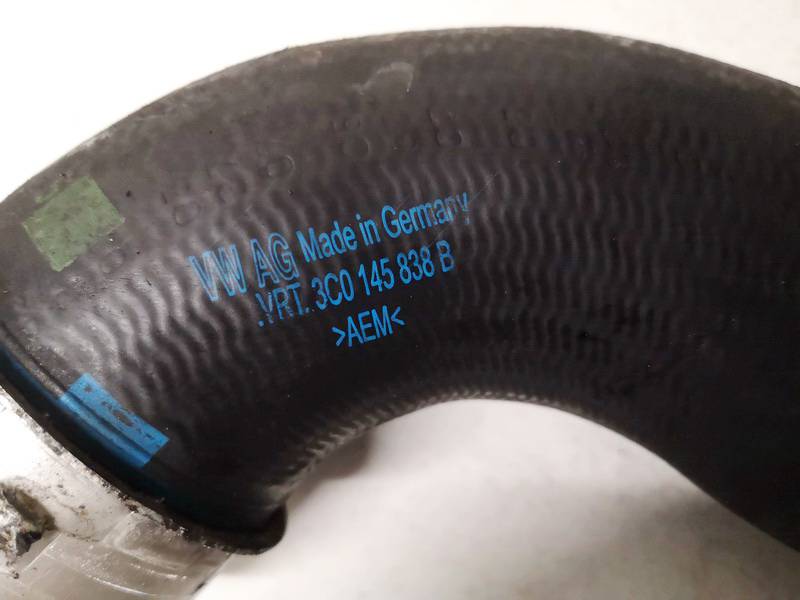 3c0145838b used TURBO INTERCOOLER PIPE HOSE Volkswagen Passat 2006 2.0L ...