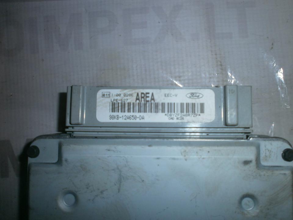 98KB12A650DA LPE627 ECU Engine Computer (Engine Control Unit) Ford KA ...