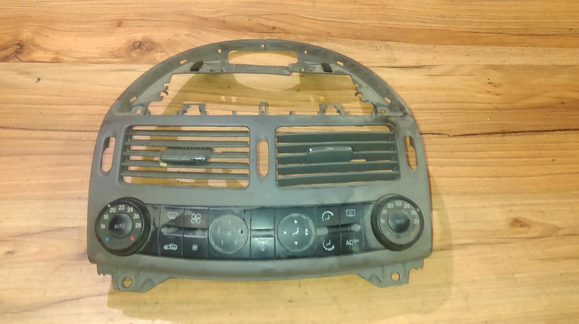 2118300085 Climate Control Panel (heater control switches) Mercedes ...