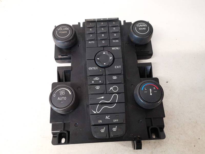 30737669 used Climate Control Panel (heater control switches) Volvo S40 ...