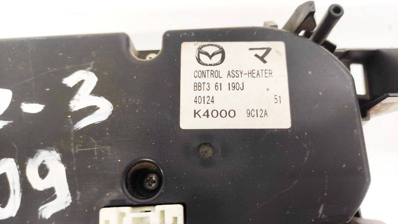 BBT361190J K40009C12A Climate Control Panel (heater control switches ...