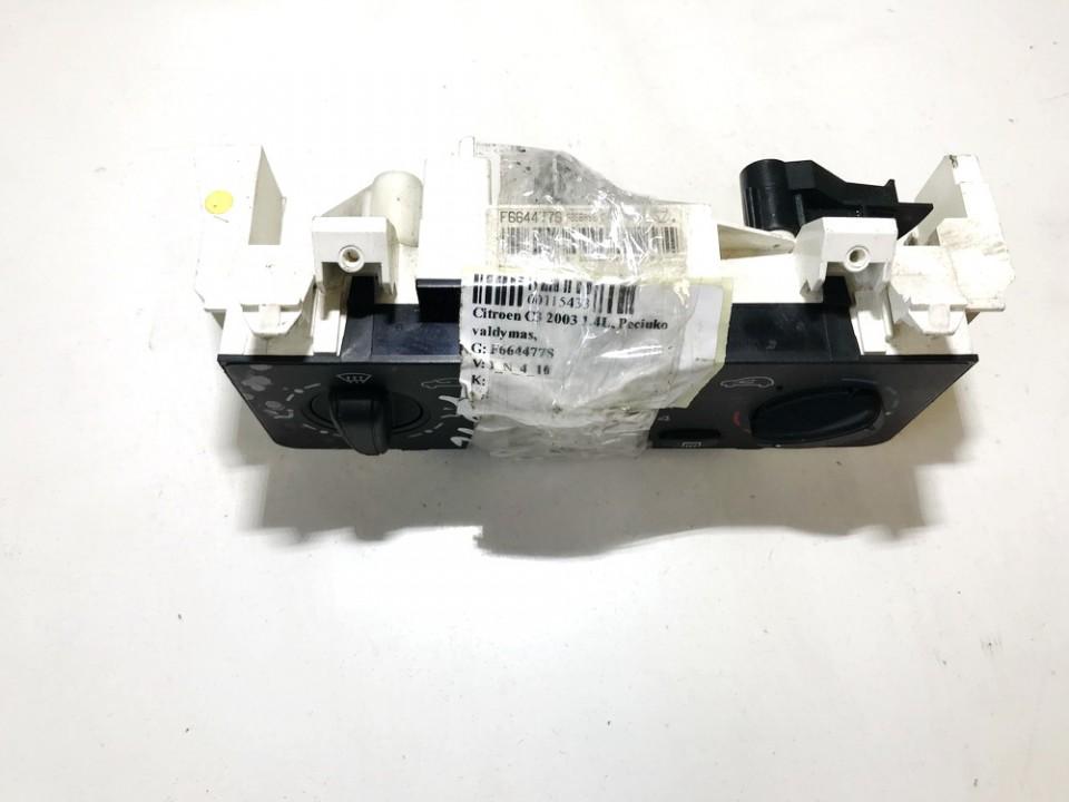 F664477S 69300001 Climate Control Panel (heater control switches ...