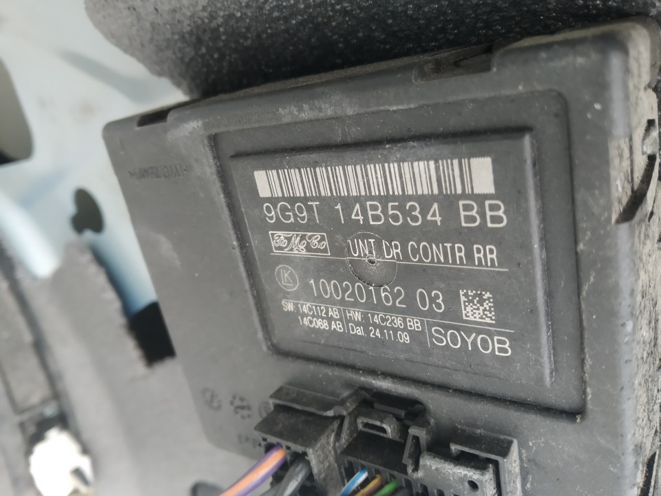 9g9t14b354bb used Door control relay (DOOR CONTROL UNIT MODULE ECU ...