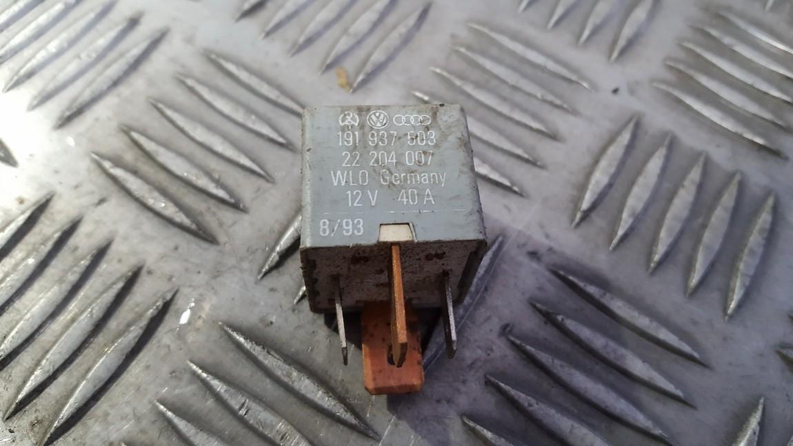 191937503 18 Relay module Skoda Fabia 2001 - EIS00385505 | Used Auto ...