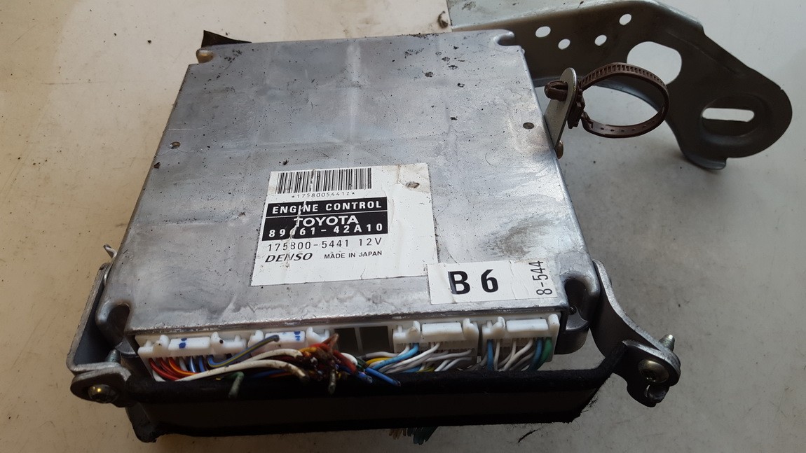8966142A10 89661-42A10, 175800-5441 ECU Engine Computer (Engine Control ...