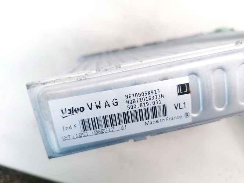 5Q0819031 N670905N913 Heater radiator (heater matrix) Audi A3 2018 1.6L ...