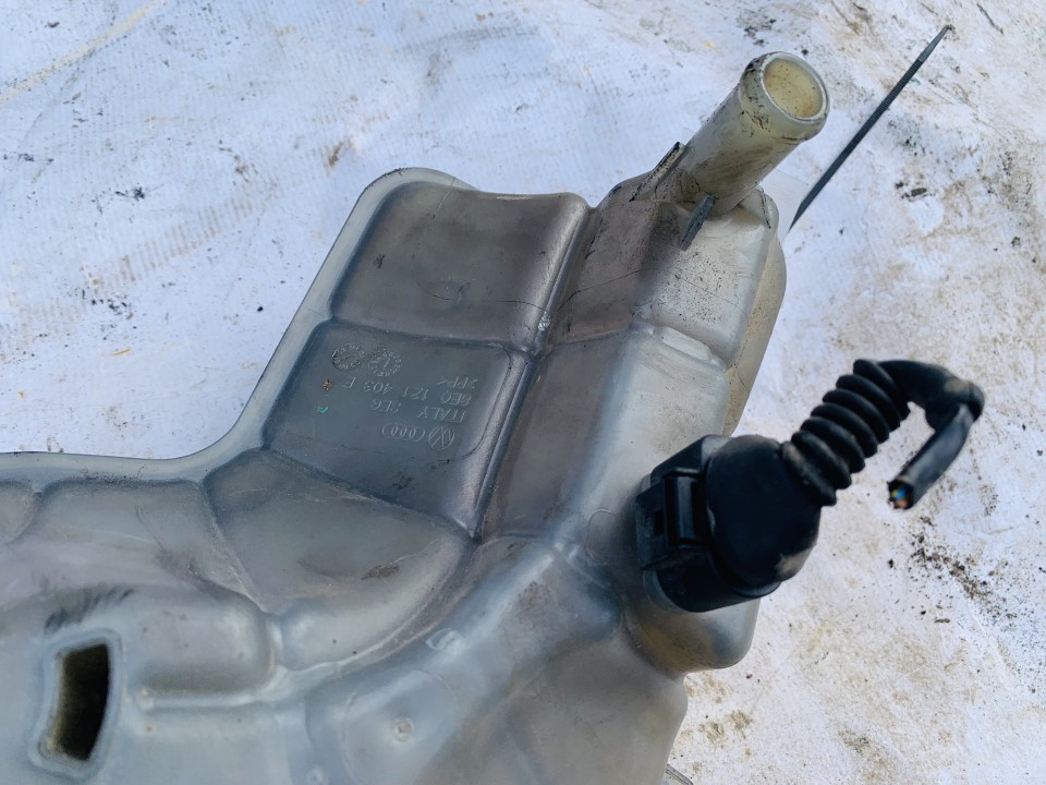 8e0121403e used Expansion Tank coolant (RADIATOR EXPANSION TANK BOTTLE ...