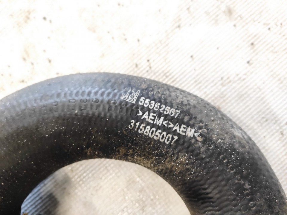 315805007 55352567 TURBO INTERCOOLER PIPE HOSE SAAB 9-3 2009 1.9L ...