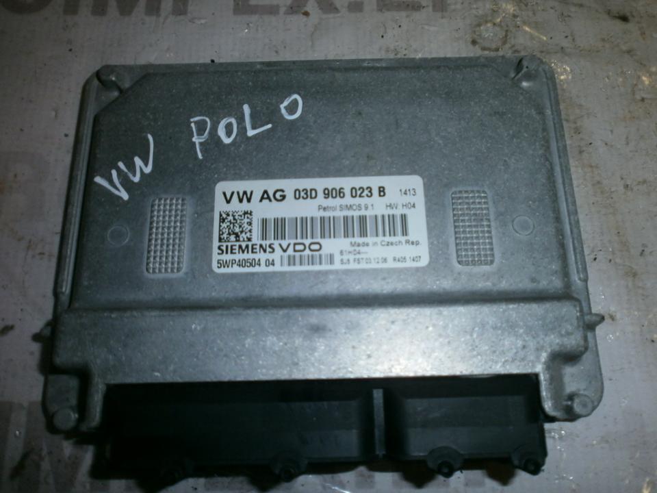03D906023B 5WP40508 ECU Engine Computer (Engine Control Unit ...