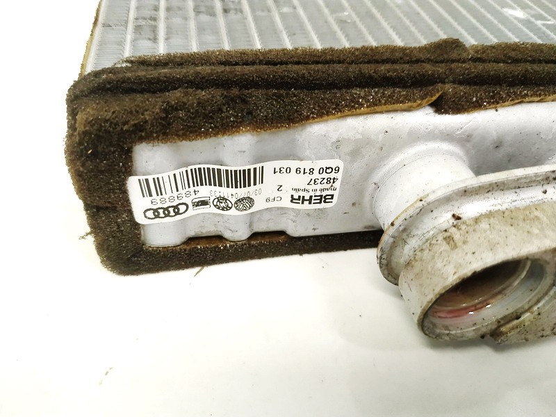 6Q0819031 48237 Heater radiator (heater matrix) Volkswagen Polo 2004 1 ...