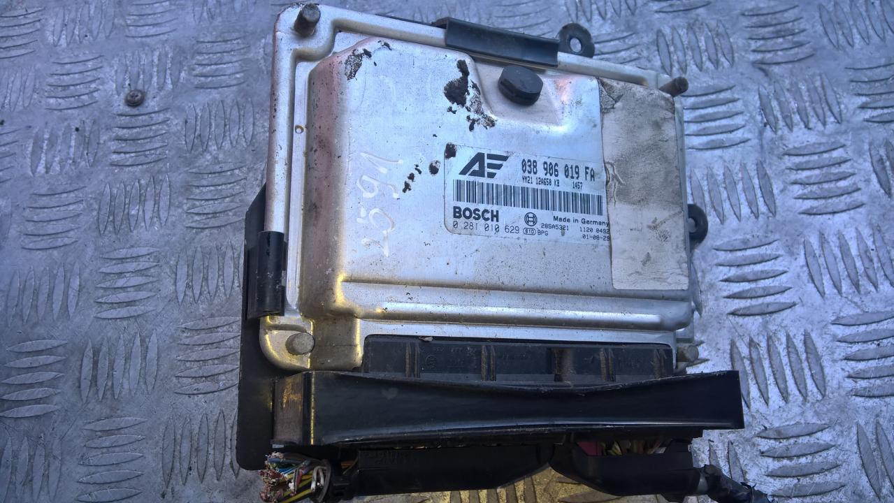 038906019FA Ford Galaxy 2001 ECU Engine Computer (Engine Control Unit ...